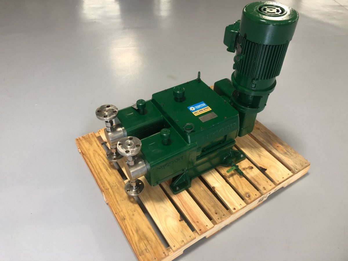 Completed Repair of a ‘Pulseless’ Metering Pump. - Progressive Pumps